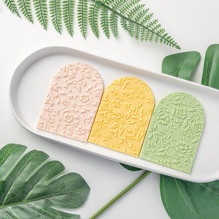 Small Flower Leaves Cookie Press Stamp 3d Embosser Stamp Pastry Sugar ...