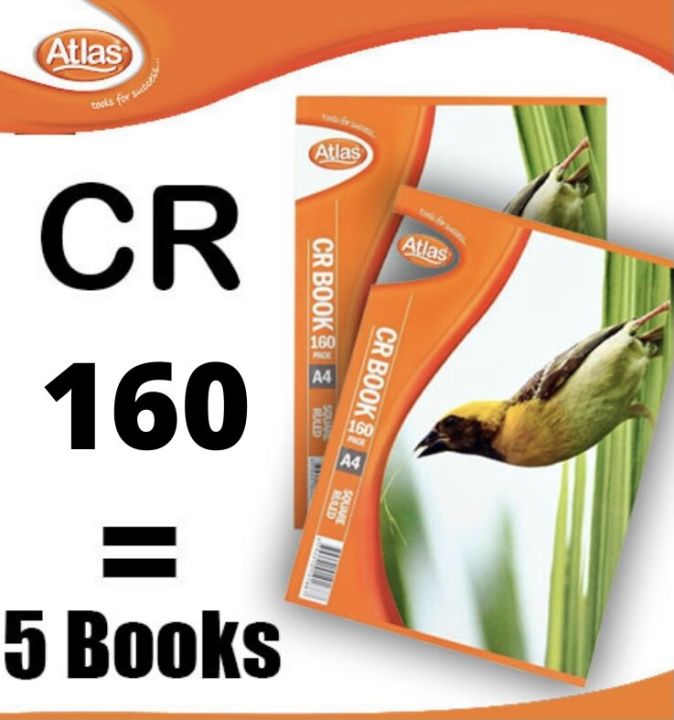 ATLAS CR Single Rule 160 Pages - 5 Books | Daraz.lk