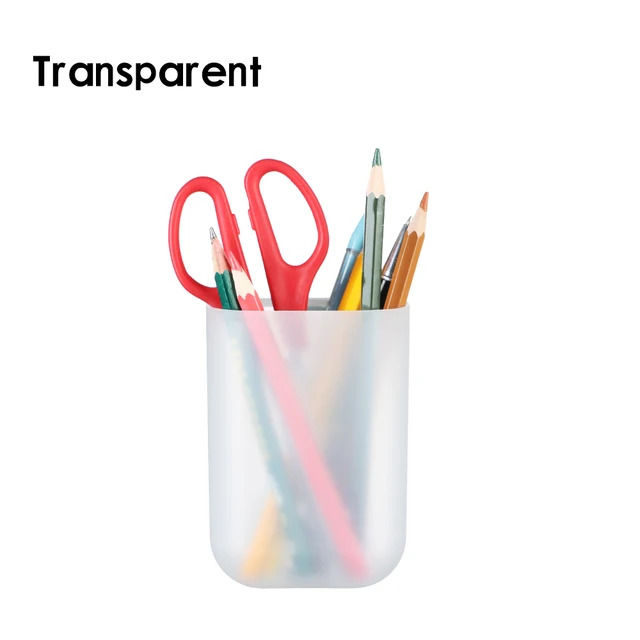 【HOT】 Creative Storage Box Self-Adhesive Hanging Pen Holders Desktop ...