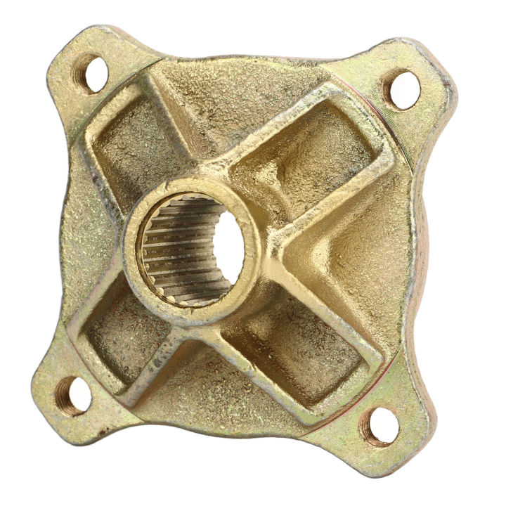 4 Stud Rear Axle Wheel Hubs 25mm Steel Alloy 1pair 24 Tooth Spline ...