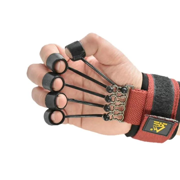 【HOT】 5Pcs Finger Stretcher Elastic Silicone Finger Exerciser & Hand ...