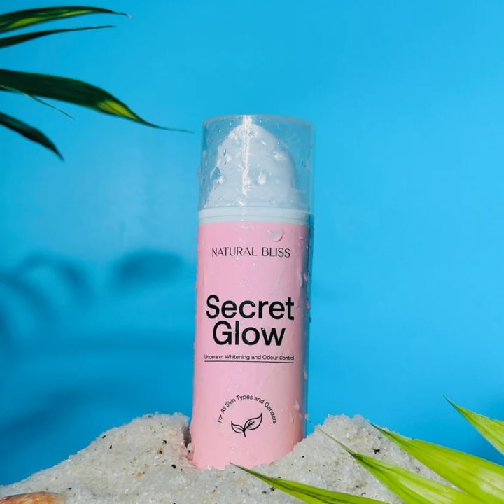Natural Bliss Secret Glow Underarm Whitening Deodorant, Secret Glow ...