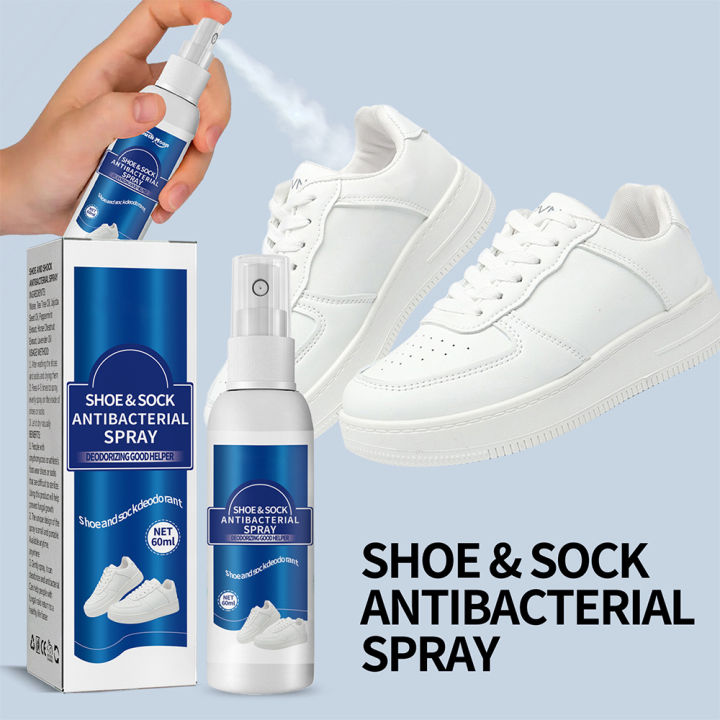 60Ml Shoe Shock Spray Foot Odor Shoe Stink Freshener Odor Remover Spray ...