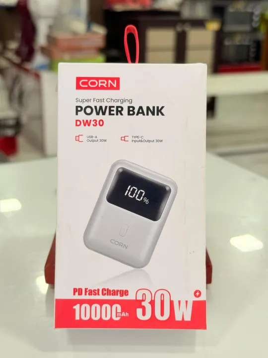 CORN Power Bank 10000mAh 30W - DW30 | Daraz.lk