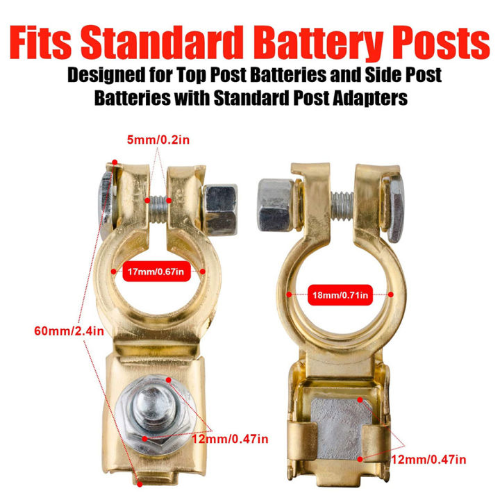 2Pcs Quick Release Lift Off Connector Copper Eyelets Quick Release ...