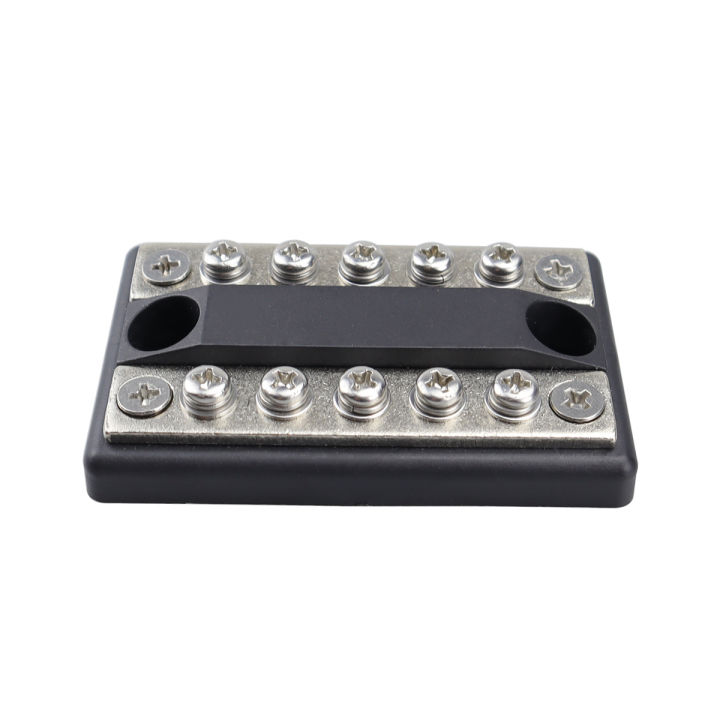 Busbar 100a 5 Circuit Dual Bus Bar Terminal Block Power Distribution ...