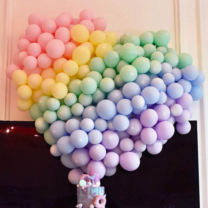 5 Inch Small Pastal Multi Color Balloon 20 Packet Pastel Birthday ...