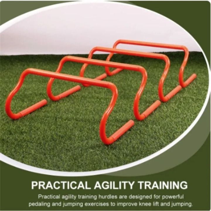 Soccer Accessories Footwork Training Hurdle Training Plyometric Compact ...