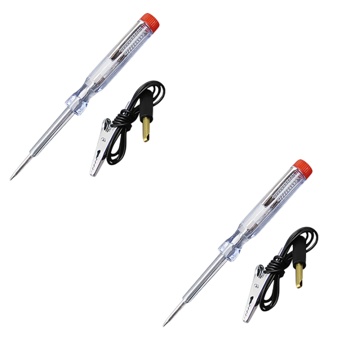 NAMUNY 2X 6V 12V 24V DC Probe Light System Test Probe Lamp Auto Car ...