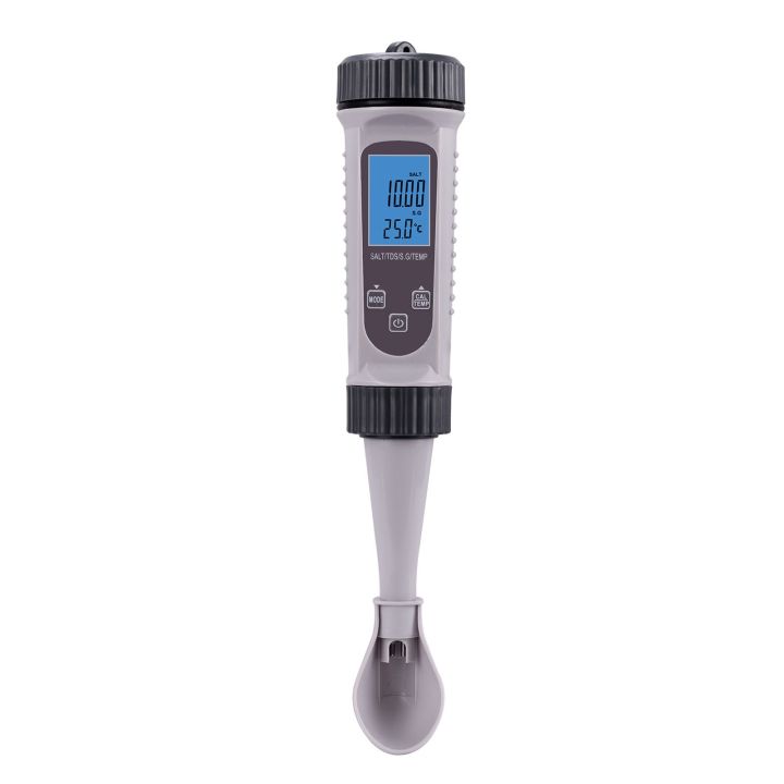 4in1 Digital Water Tester SALT S.G. Temp Meter High Accuracy Water ...