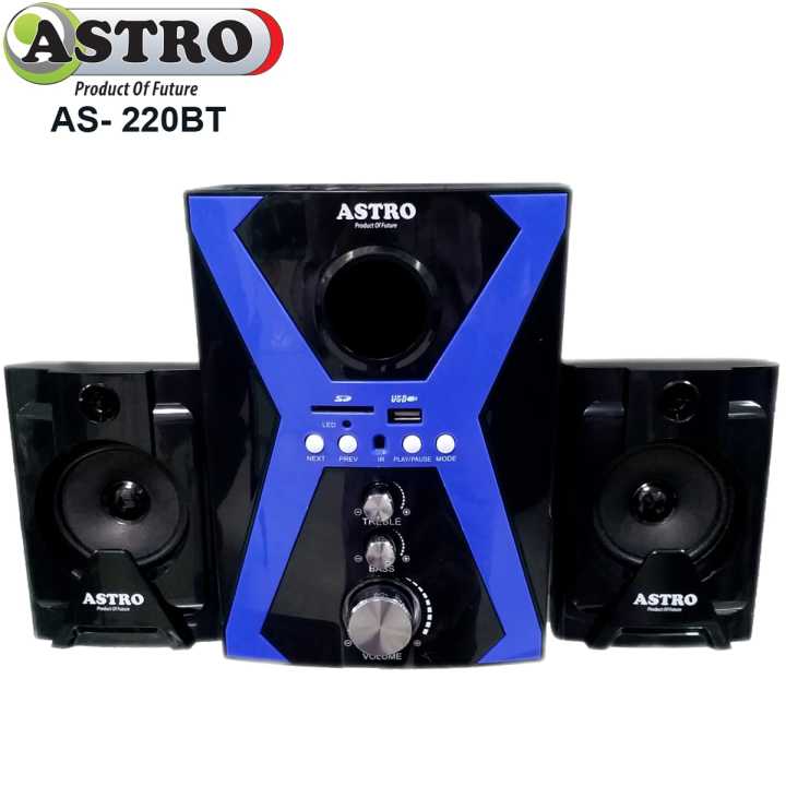 Astro AS 220 BT 2.1 Subwoofer I STYLEZ IS5157 | Daraz.lk