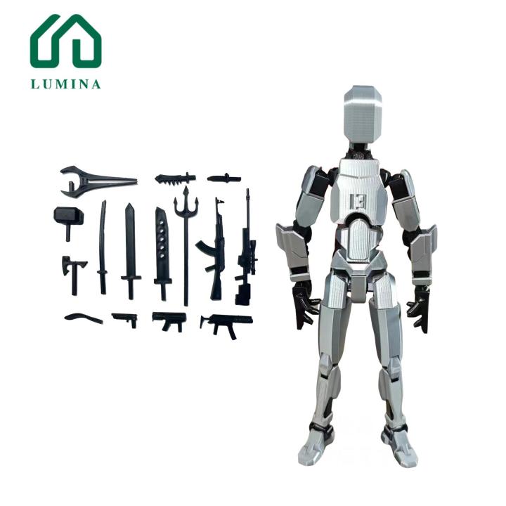 Lumina Multi-jointed Action Figure 15 Robot Action Figure Multi-jointed ...
