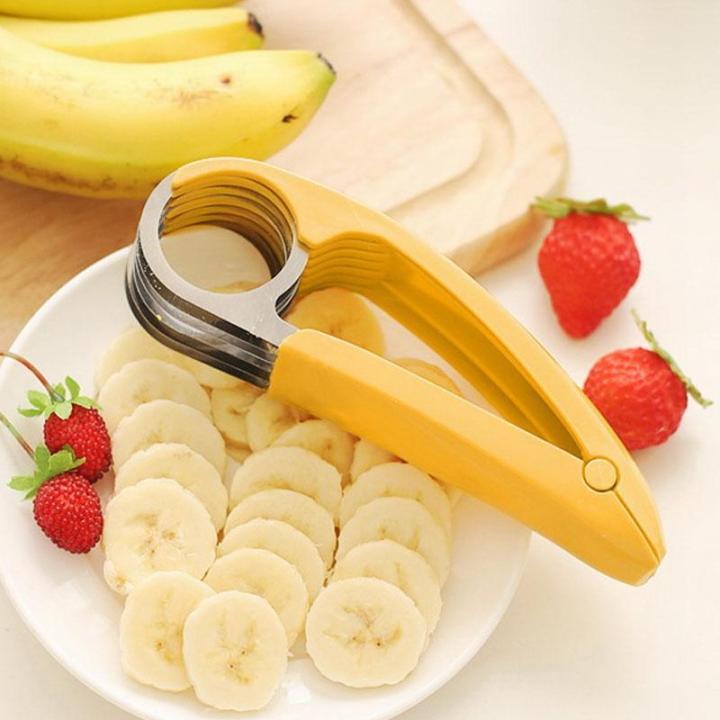Banana Slicer - Banana Chopper Banana Cutter Fruit Slicer Hot Dog ...
