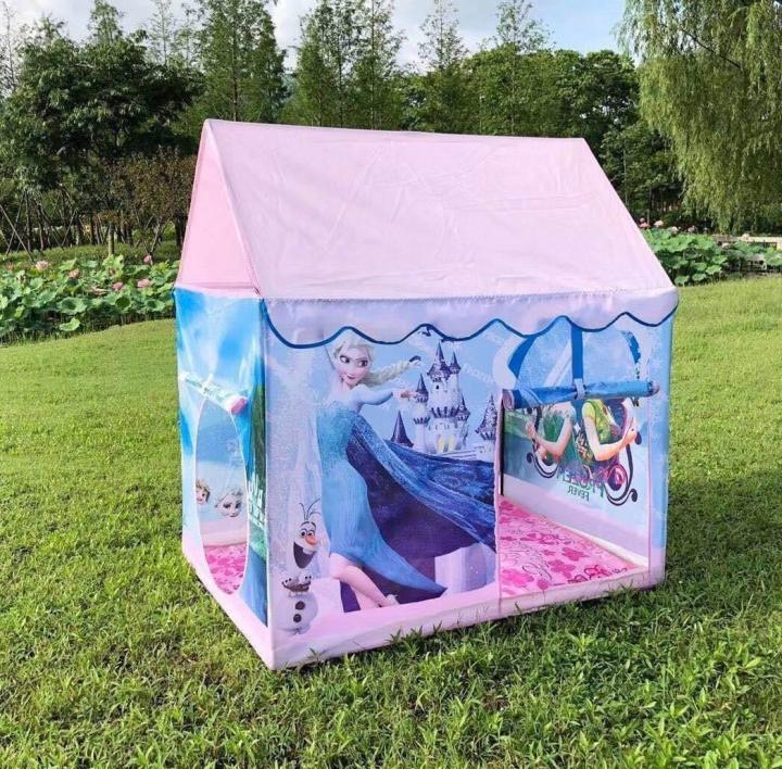 Children's Tent Indoor Frozen Elsa Outdoor Games Garden Princess Castle ...
