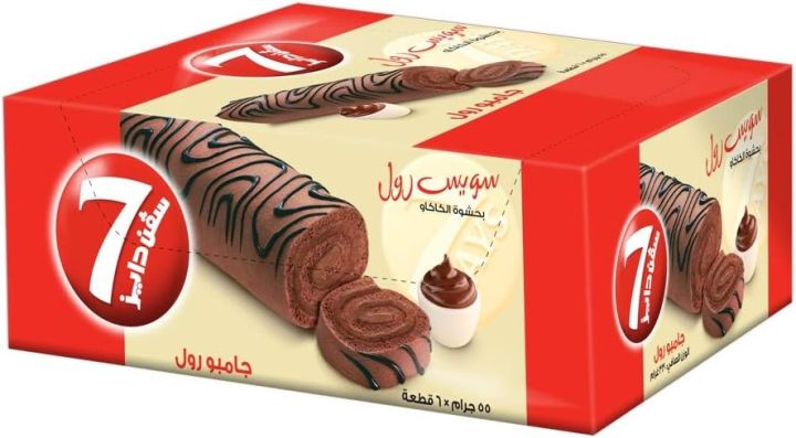 7 Days Chocolate Swiss Roll 6 x 55g FROM DUBAI (SAM) | Daraz.lk