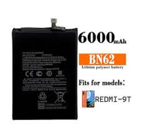 Xiaomi Redmi 9T Battery Xiaomi Redmi BN-62 Battery 6000mAh Battery ...