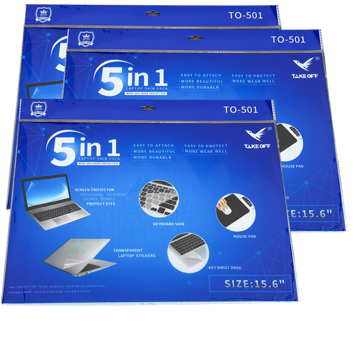 5in1 Laptop Skin Pack:15.6inch Keyboard Protector + laptop skin ...