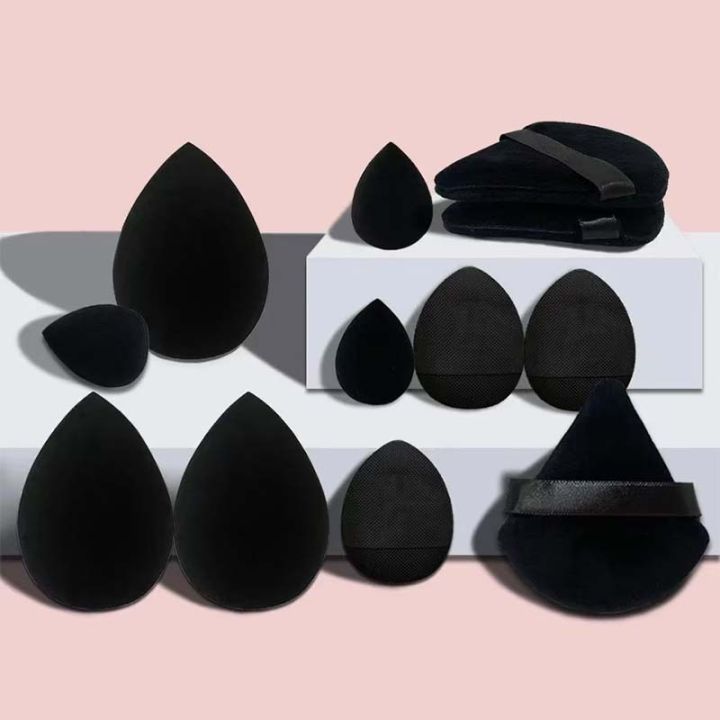 12pcs Soft Cosmetic Puff Foundation Sponges Powder Puff Makeup Sponge ...