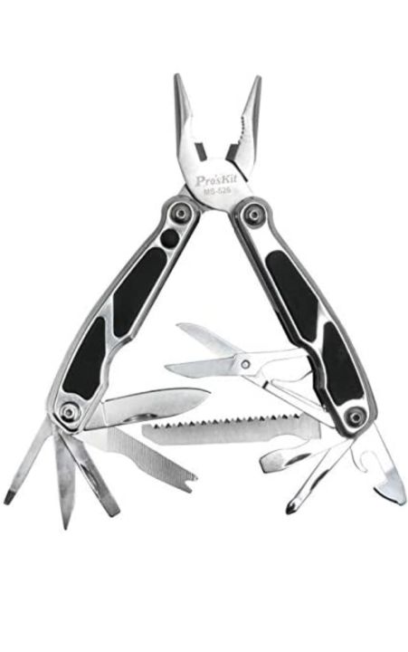 Pro'sKit MS-526 12-in-1 Multi Tool Hardened stainless Steel | Daraz.lk