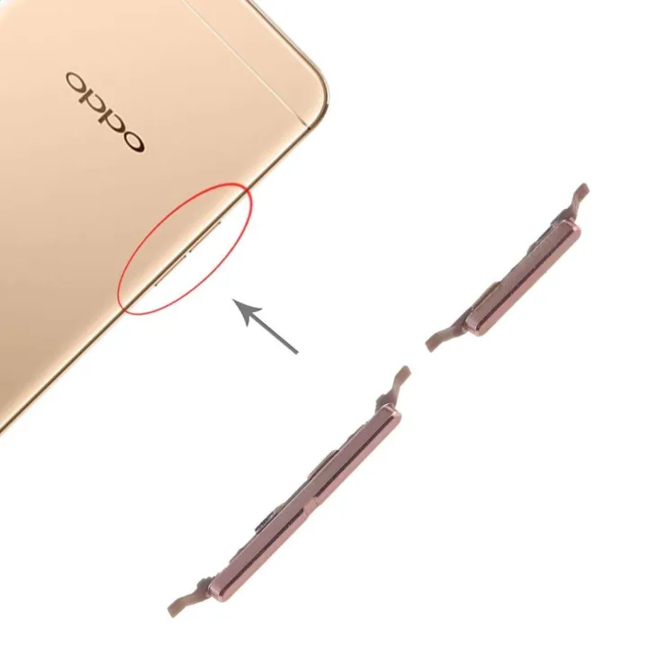 OPPO A37 Housing Power On Off Button Volume Up Down Button Repair parts | Daraz.lk
