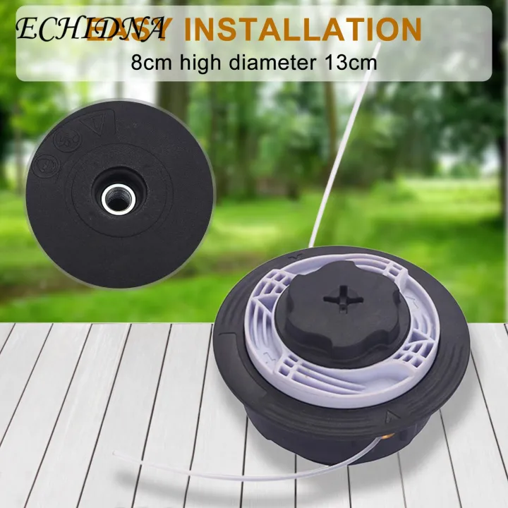 Grass Trimmer Adapter Head C6-2 Grass Trimmer Head Easy Load Heavy Duty ...