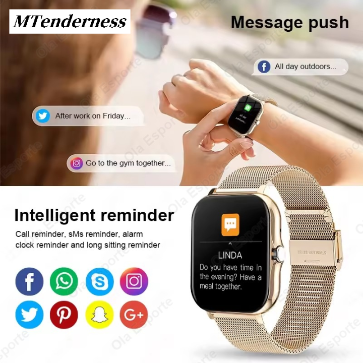 MTenderness Fitness Screen 2.01 Men & Women Watch Smart 2025 Kids Gift ...