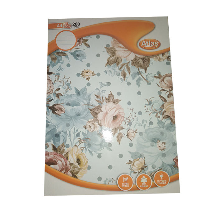 Atlas Single Ruled CR 200 Pages Book [ 01 Book ] | Daraz.lk