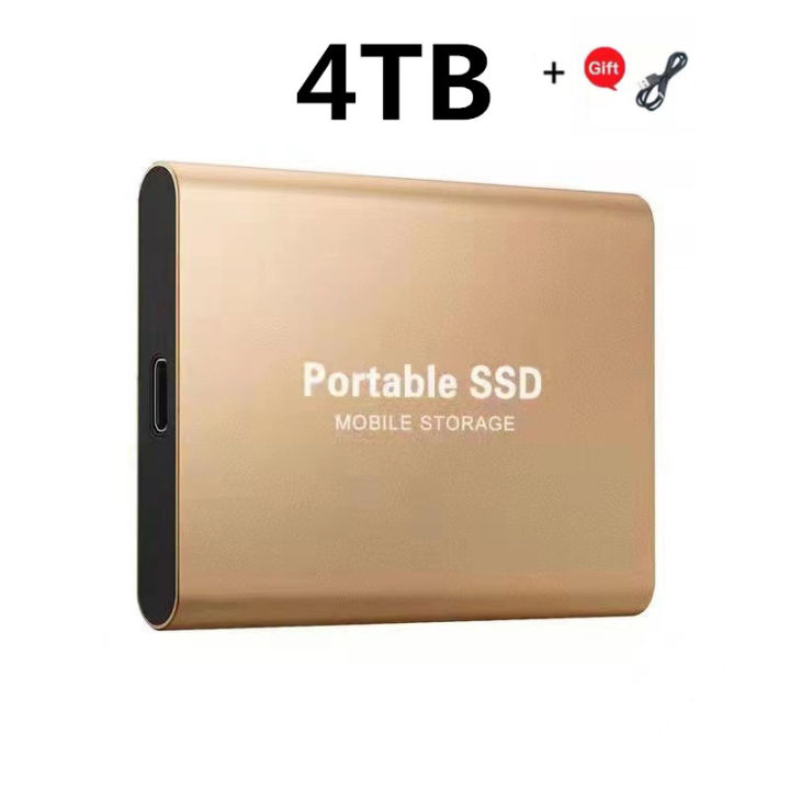 Xiaomi 2024 New High-speed External Hard Drive 500GB 2TB 4TB 8TB USB3.1 SSD 2.5 Inch Portable ...