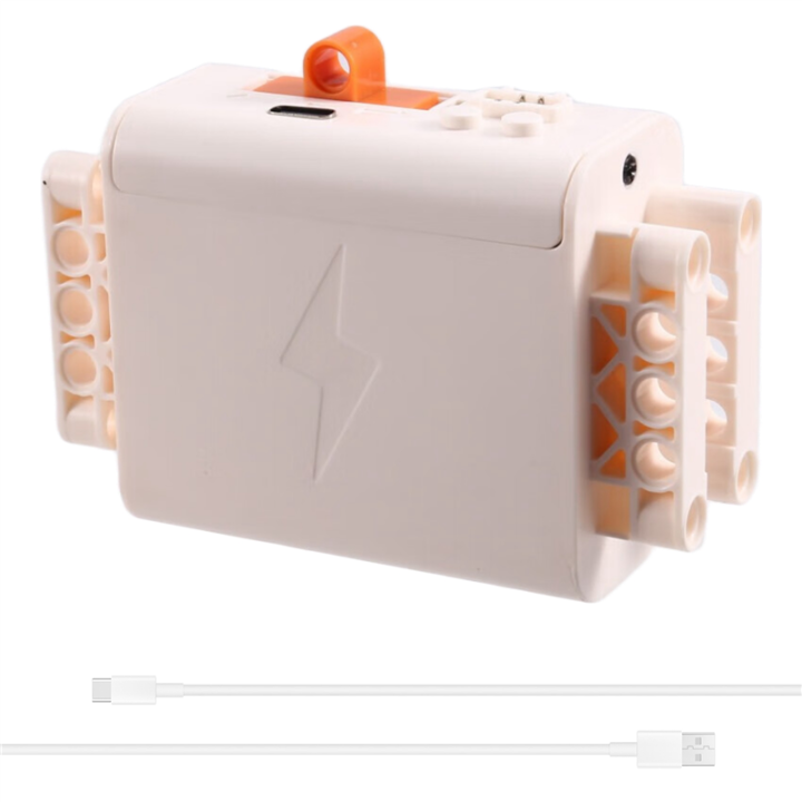 7.4V Lithium AA Battery Box Function Electric Motor Building Block ...