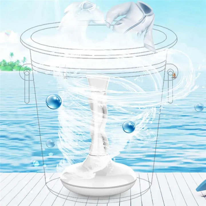 Portable Mini Washing Machine Rotating Ultrasonic Turbine Washer ...