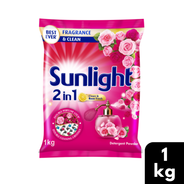 Sunlight Lemon & Rose Detergent Powder 1Kg | Daraz.lk