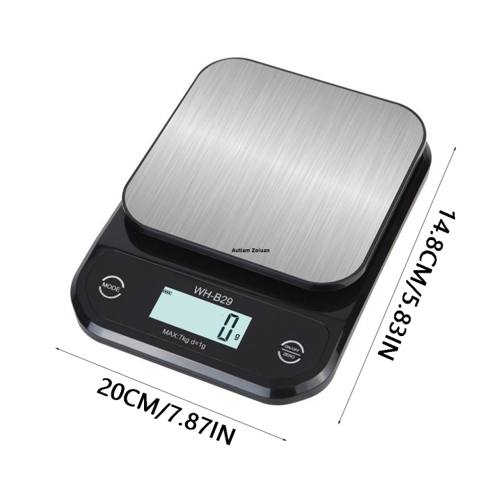 Baking & Cooking, Scale Electronic Smart Balance Coffee 1g/7Kg Scale ...