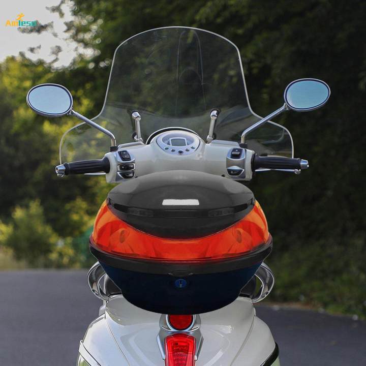 Motorcycle Rear Storage Box Motorcycle Trunk for Phone Camera Organized ...