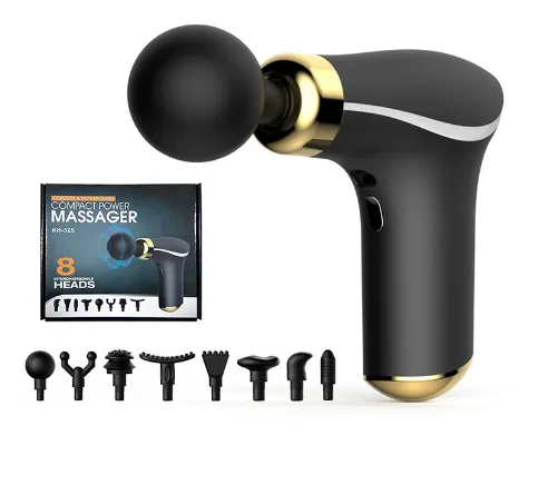 Professional Compact Power 8 Heads Massage Gun | Daraz.lk