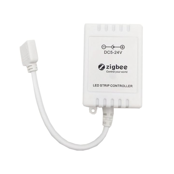 Tuya Zigbee Smart Led Controller for Light Strip 5V-24V Compatible ZHA ...