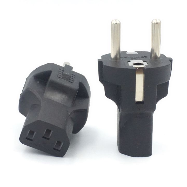 EU TO IEC320 C13 Power adapter,EU male to IEC320 C13 female AC plug,EU ...