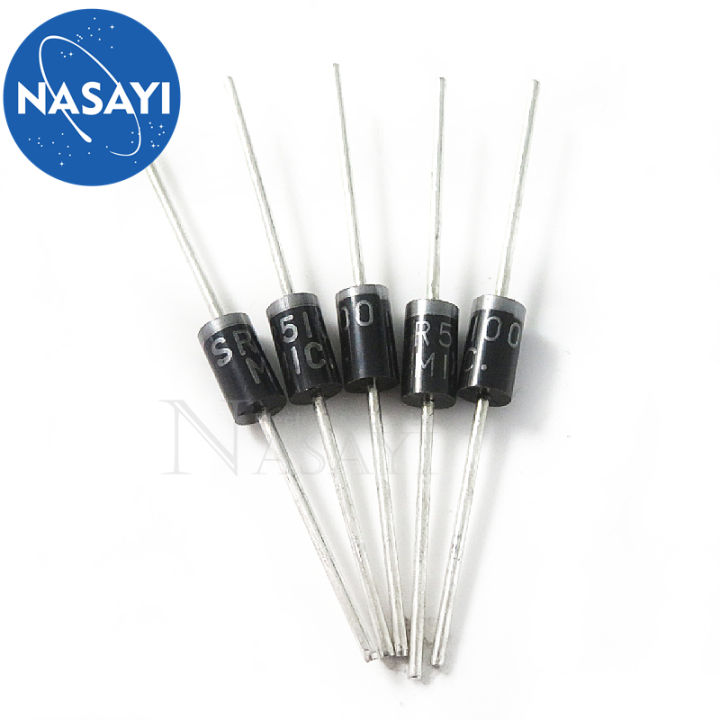 50pcs SR5100 SB5100 DO-41 Schottky Diode | Daraz.lk