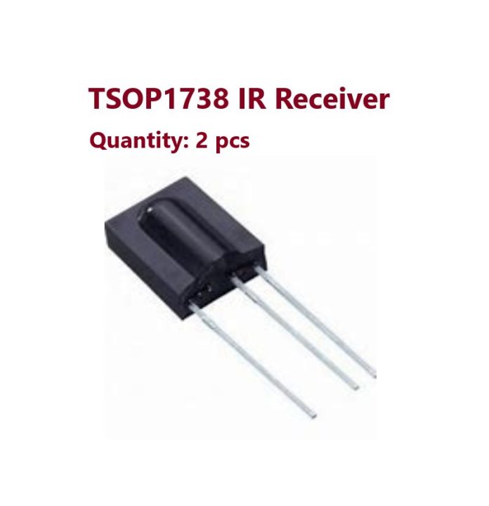 2 pcs of TSOP1738 IR Receiver | Daraz.lk