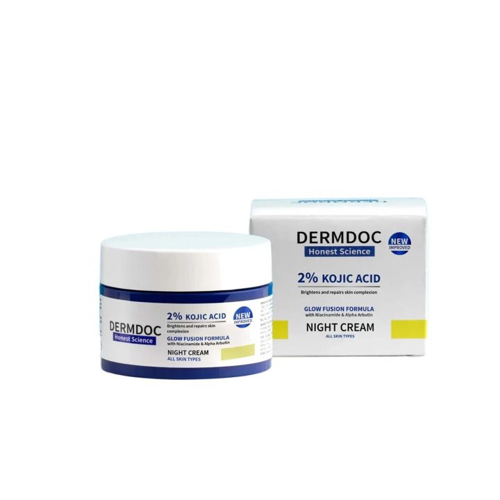 DermDoc 2% Kojic Acid Night Cream (50 g) | Daraz.lk