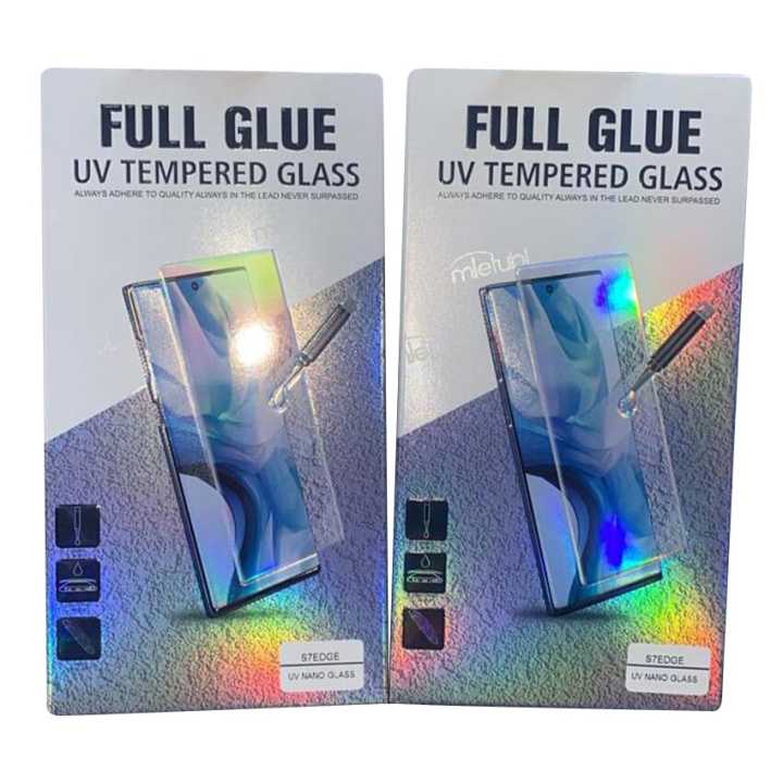 Full Glue UV Tempered Glass | Daraz.lk