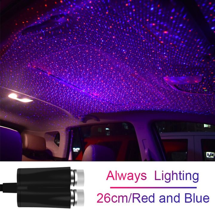 Car Roof Star Night Light Car Interior Ceiling Lights Activated Strobe ...