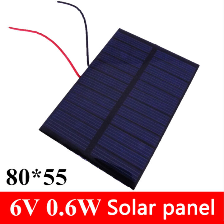 【Simple 3C】New 0.6w epoxy solar panel photovoltaic cell charger Encounter | Daraz.lk