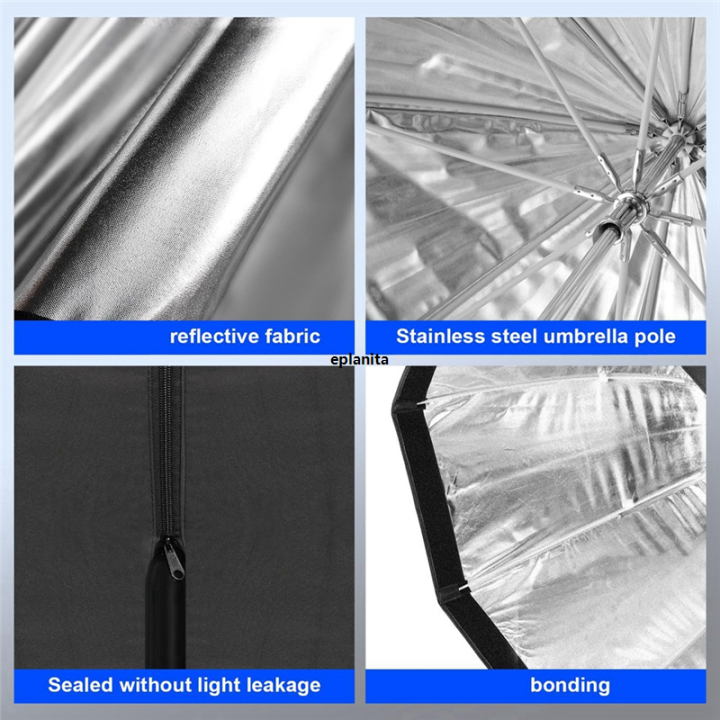 Octagonal Umbrella Softbox 80cm Universal Top Flash Reflector Outdoor ...
