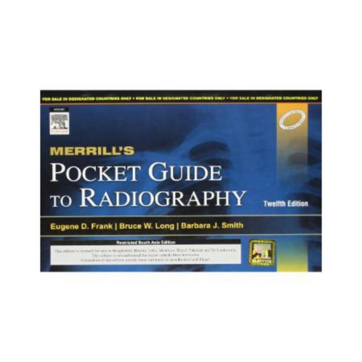 Merrills Pocket Guide to Radiography 12th Edition | Daraz.lk