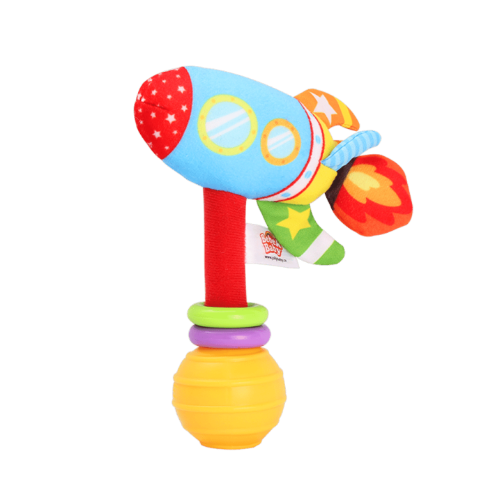 "Rocket" Soft Plush Hand Shake Rattle Baby Toys | Daraz.lk
