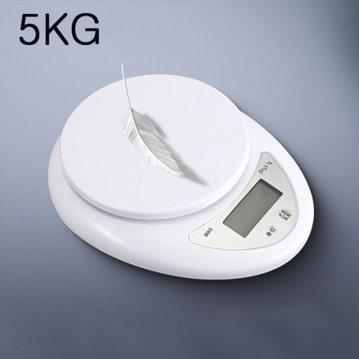 5kg Portable Digital Scale Scales Food Balance Measuring Weight Kitchen ...