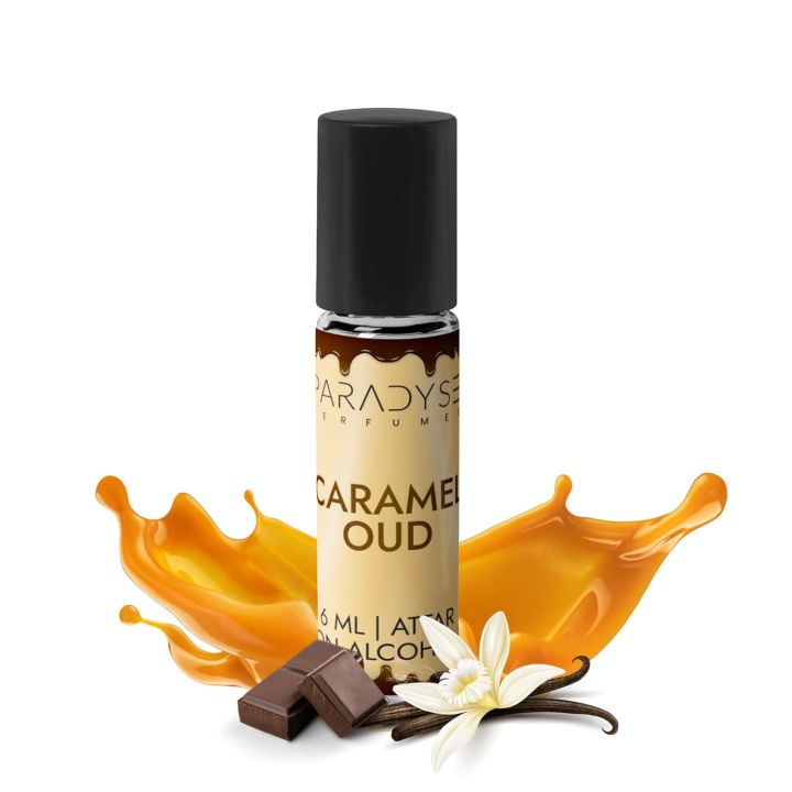 PARADYSE PERFUME™ Caramel Oud Attar | Non-Alcoholic Perfume Oil Roll on ...
