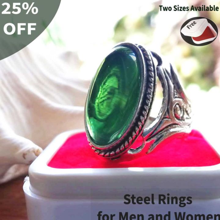 Resin Stone Rings For Men | Daraz.lk