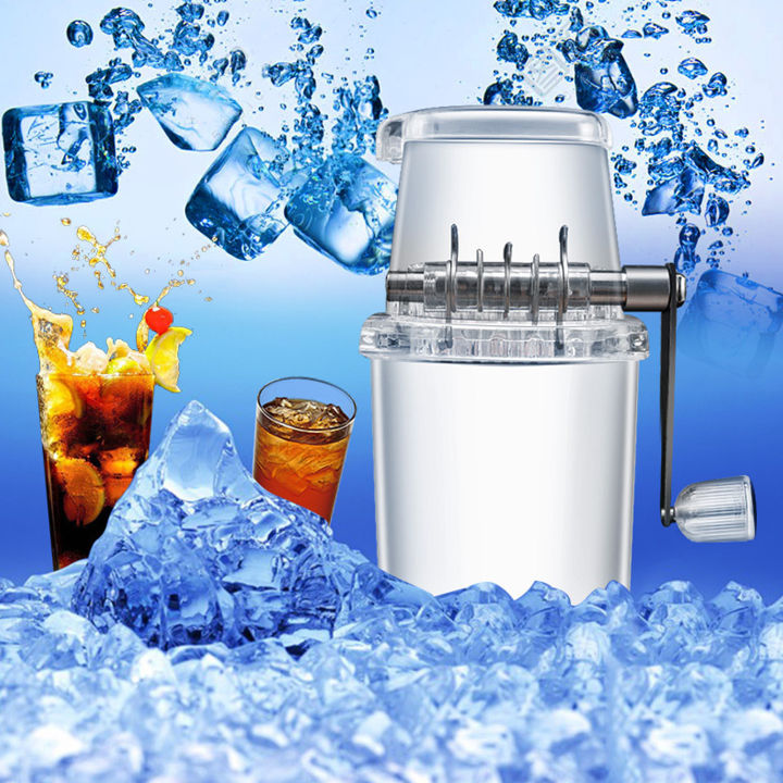 Migeet Ice Crusher and Snow Cone Machine Shaved Ice Machine Suction ...