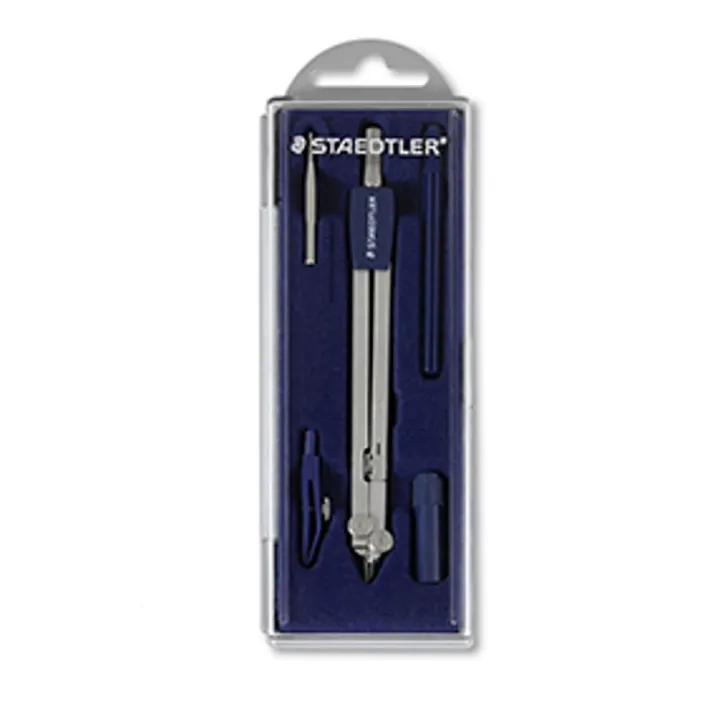 STAEDTLER® Mars Basic 559 C05 Compass with additional 2mm needle and ...